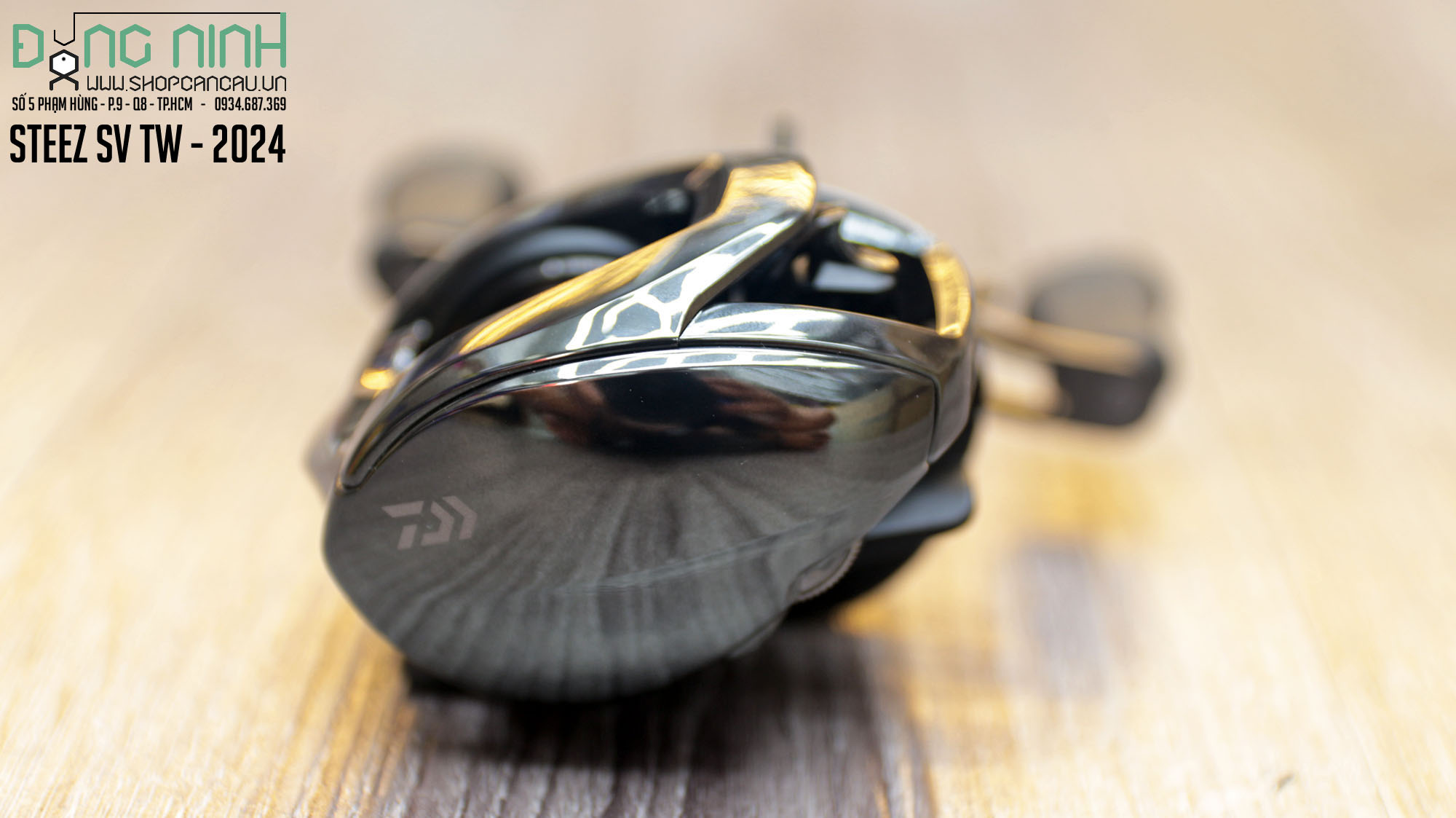 Máy ngang Daiwa Steez SV TW - 2024 - siêu phẩm Made in Japan